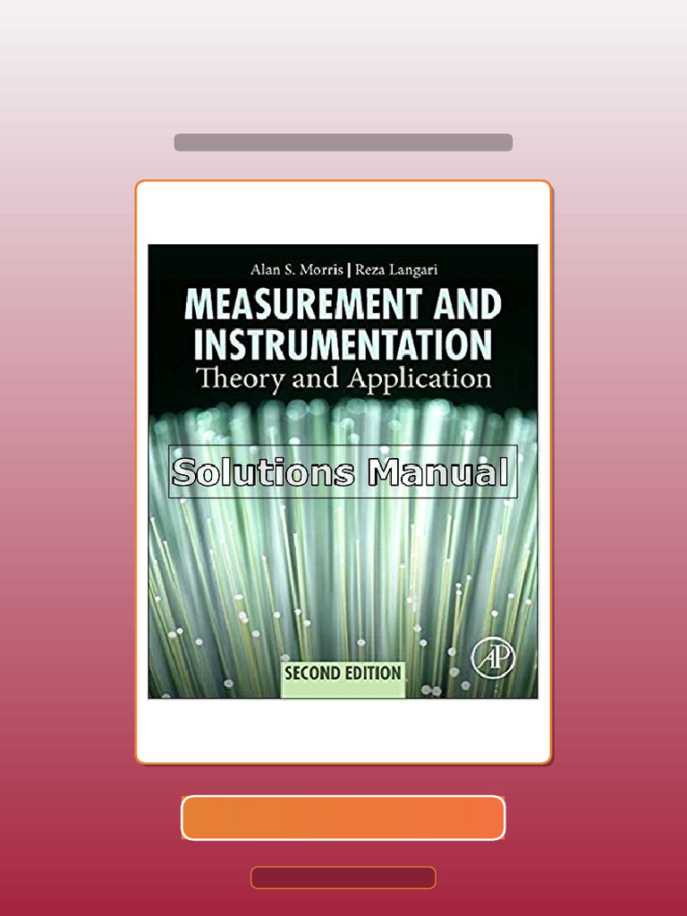 Measurement and Instrumentation Theory and Application 2nd Edition ...