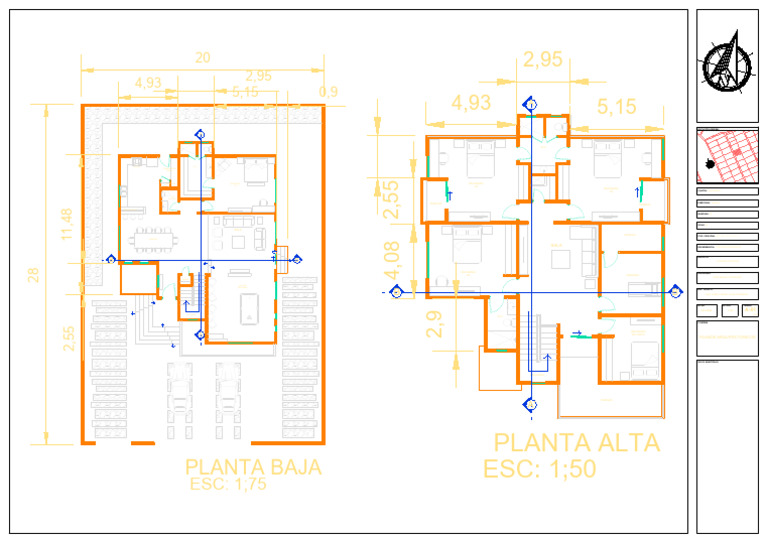 Layout Administración de Obra Loor Guerreo (1) - Layout Planos A1 | PDF