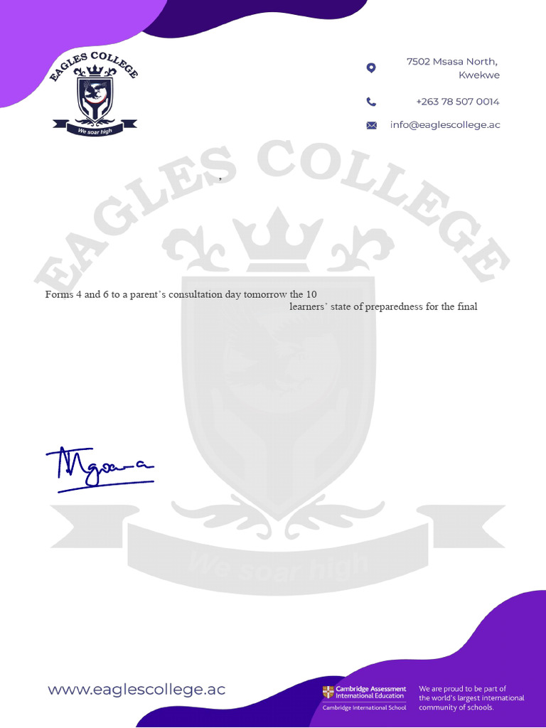 Invitation - Consultation Day | PDF