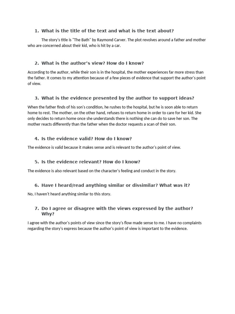 ENGL 1102 Written Assignment Unit 2 | PDF