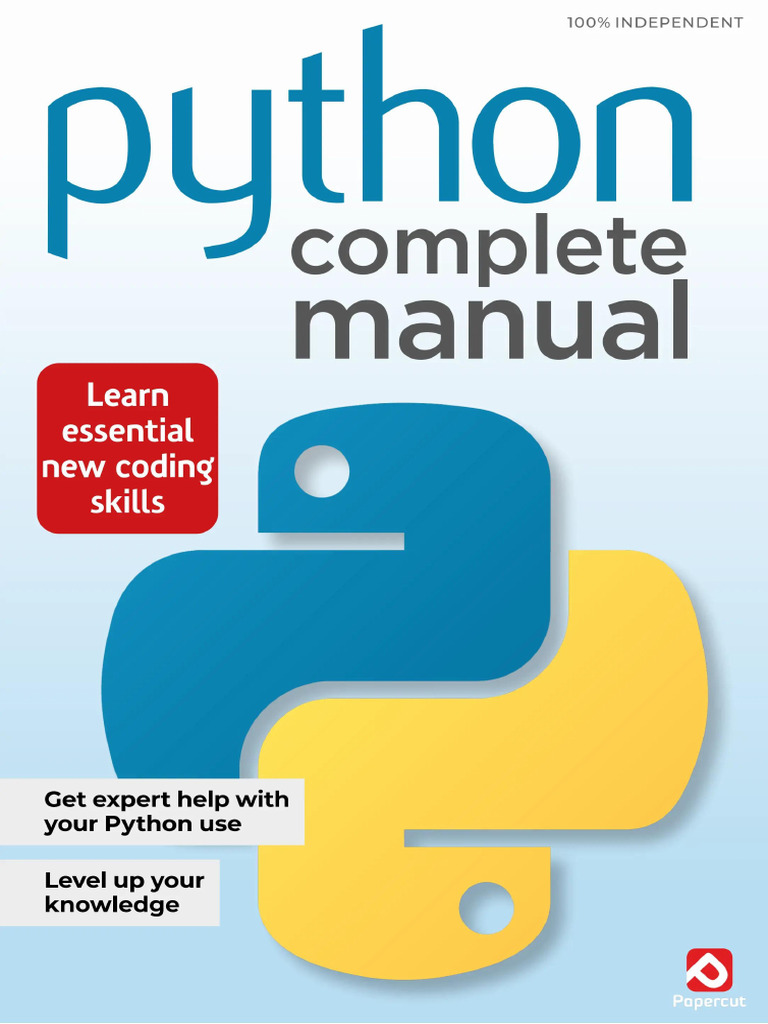 Python Complete Manual - 26th Edition, 2025 | PDF