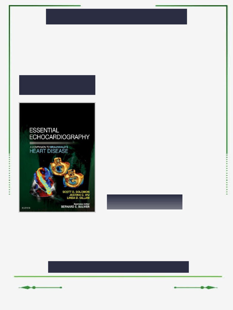 Essential Echocardiography: A Companion to Braunwald's Heart Disease ...