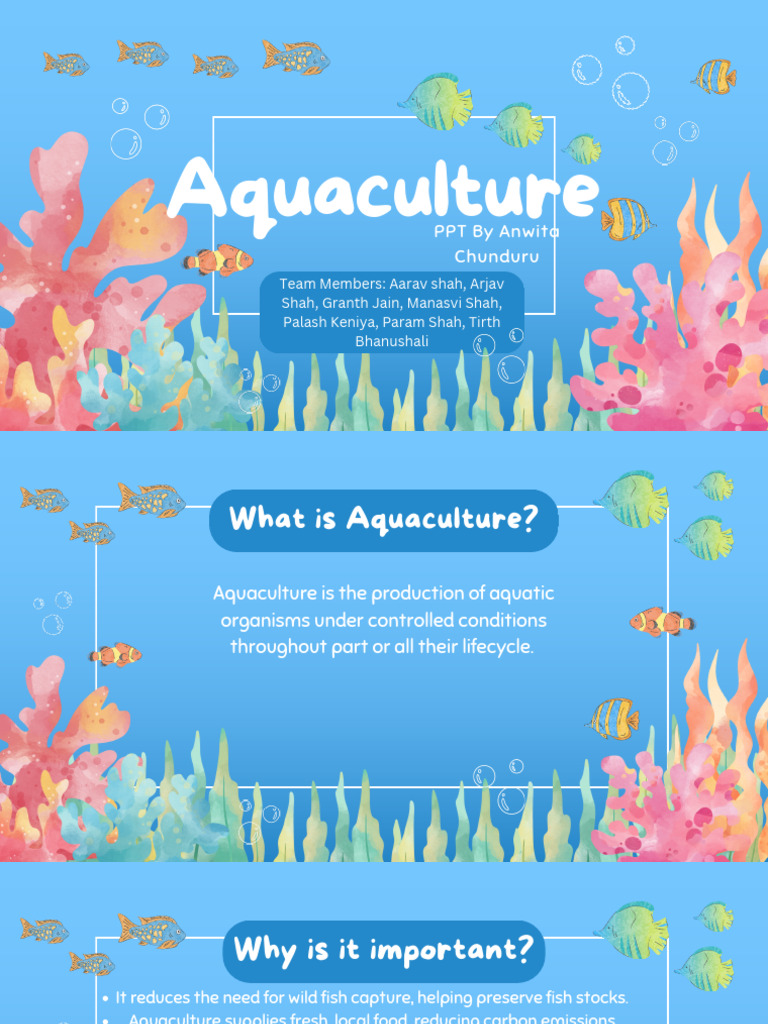 Aquaculture | PDF | Aquaculture | Oceanography