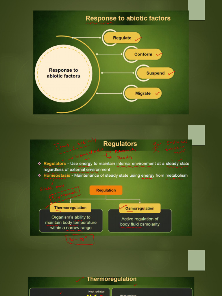 Freshwater and Marine Fish Adaptations | PDF | Thermoregulation | Gill