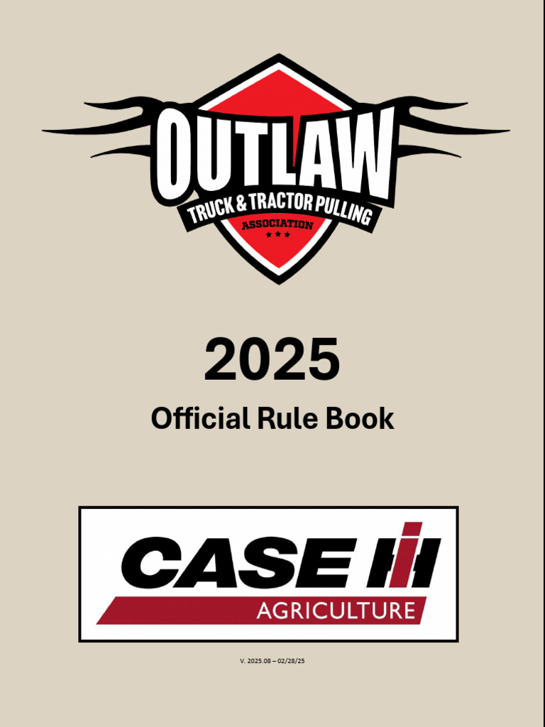 2025 OTTPA Rule Book V2025 07 | PDF | Insurance | Transport