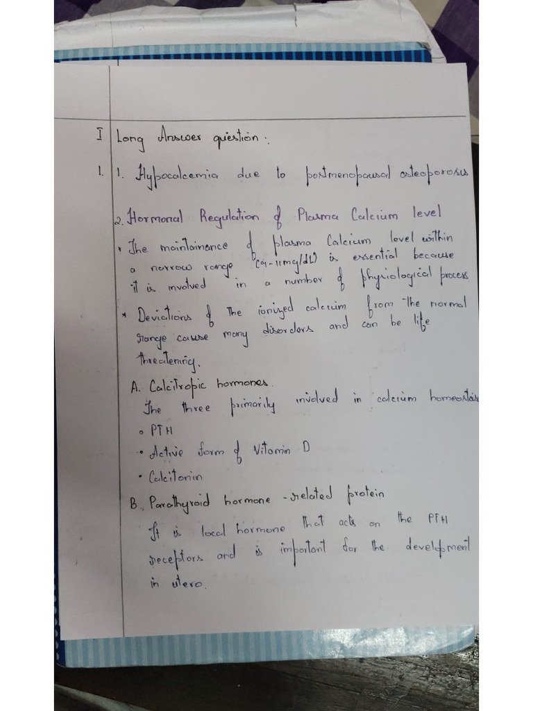 Physiology Assignment | PDF
