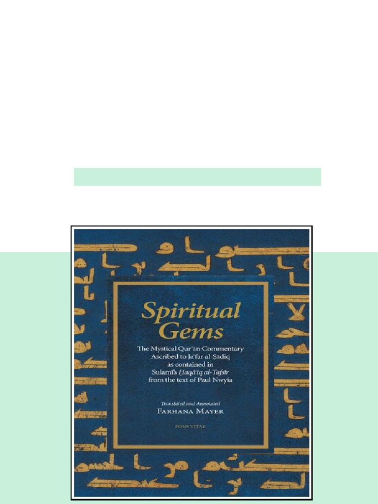 (Ebook) Spiritual Gems: The Mystical Qur'an Commentary Ascribed by the ...