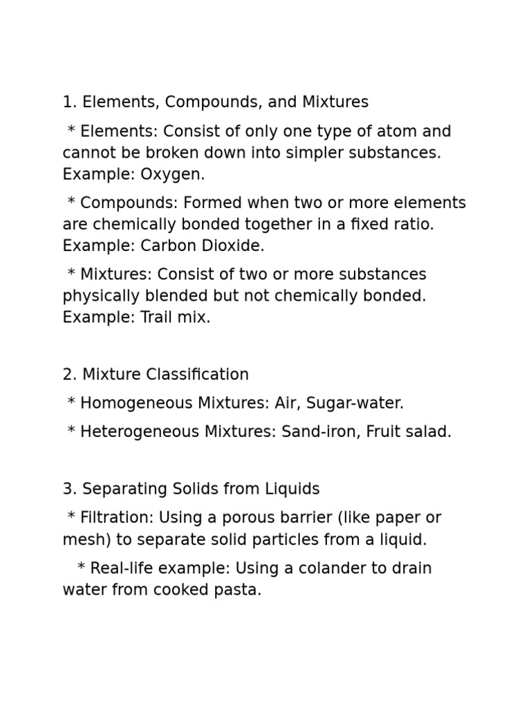 Six Class Science Wintet Task | PDF