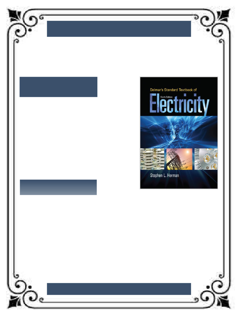 Delmar s Standard Textbook of Electricity Sixth Edition Stephen L ...