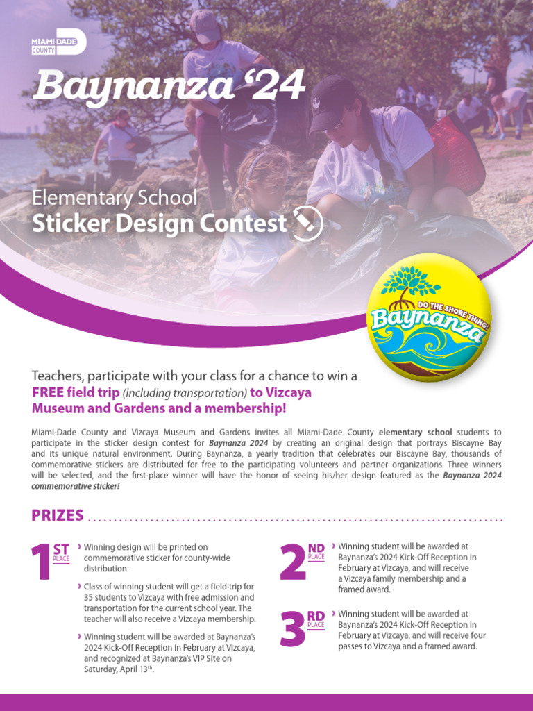 355 2223 112760 Baynanza 24 Sticker Contest Flyer | PDF | Hearing Loss ...