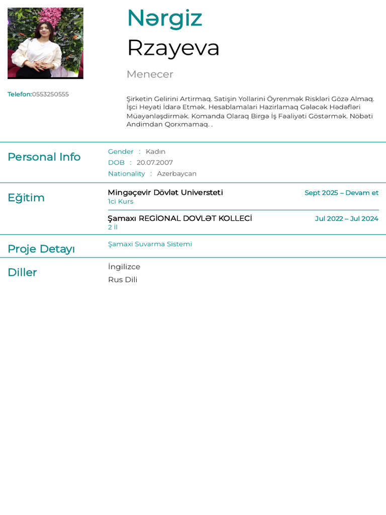 CV Maker Document (2) | PDF