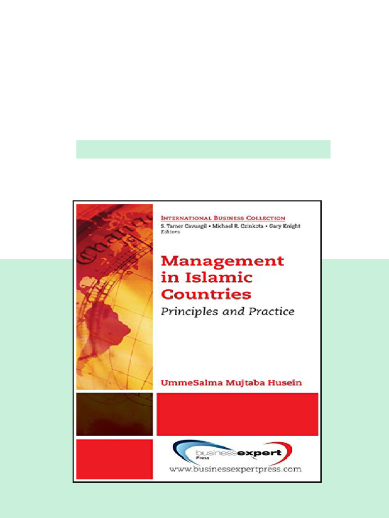 Management in Islamic countries principles and practice First Edition ...