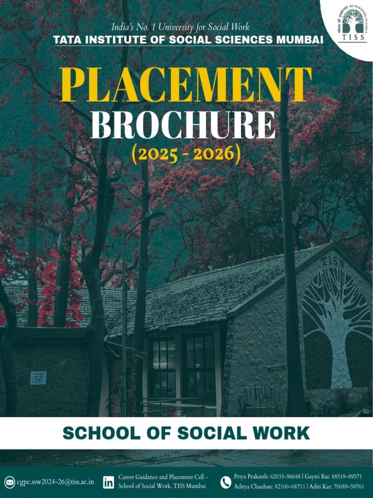 Placement Brochure Social Work | PDF | Social Work | Recruitment