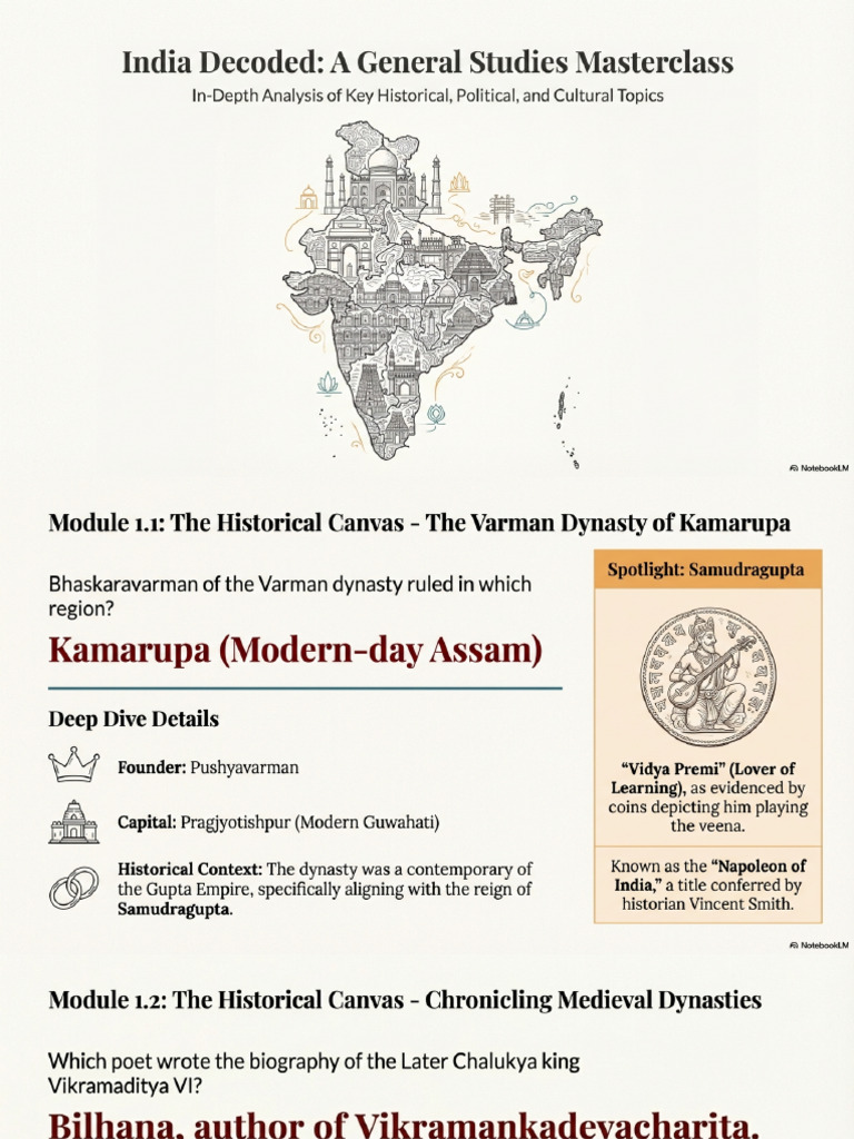 India Decoded General Studies Masterclass | PDF