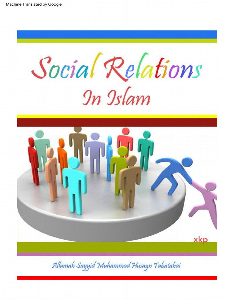 1. Njeriu Dhe Shoqëria Realcioni Social Ne Islam | PDF