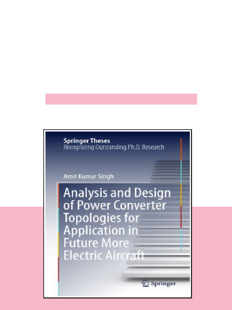 Analysis And Design Of Power Converter Topologies For Application In ...