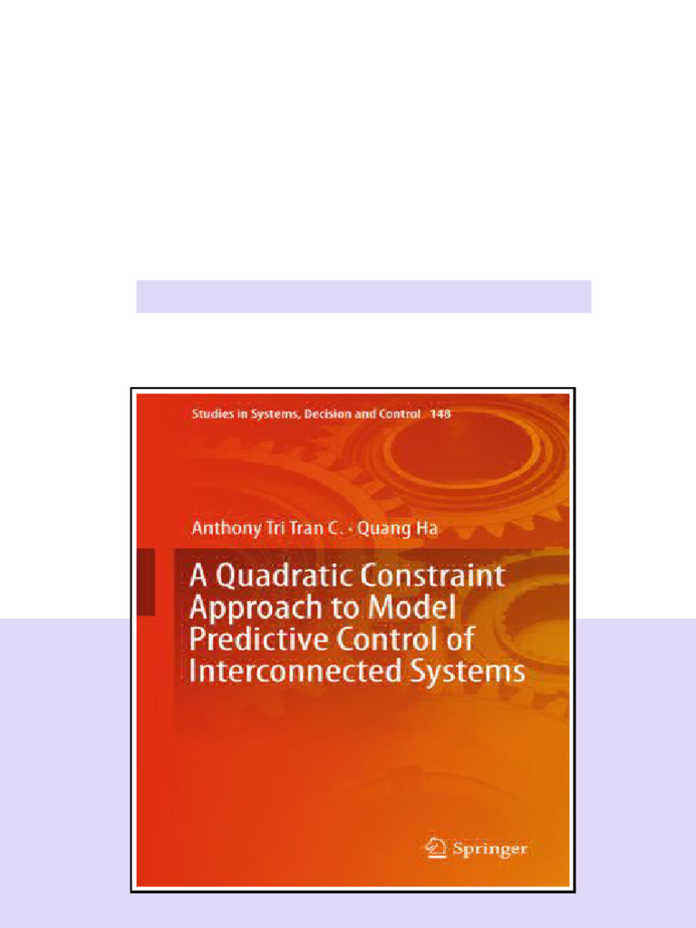 A Quadratic Constraint Approach To Model Predictive Control Of ...