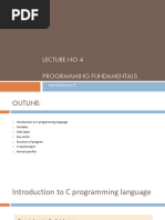 C Language Notes for Beginners in Hindi | PDF | Pointer (Computer ...