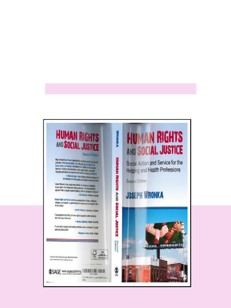 Human Rights And Social Justice 2nd Joseph Wronka download full ...
