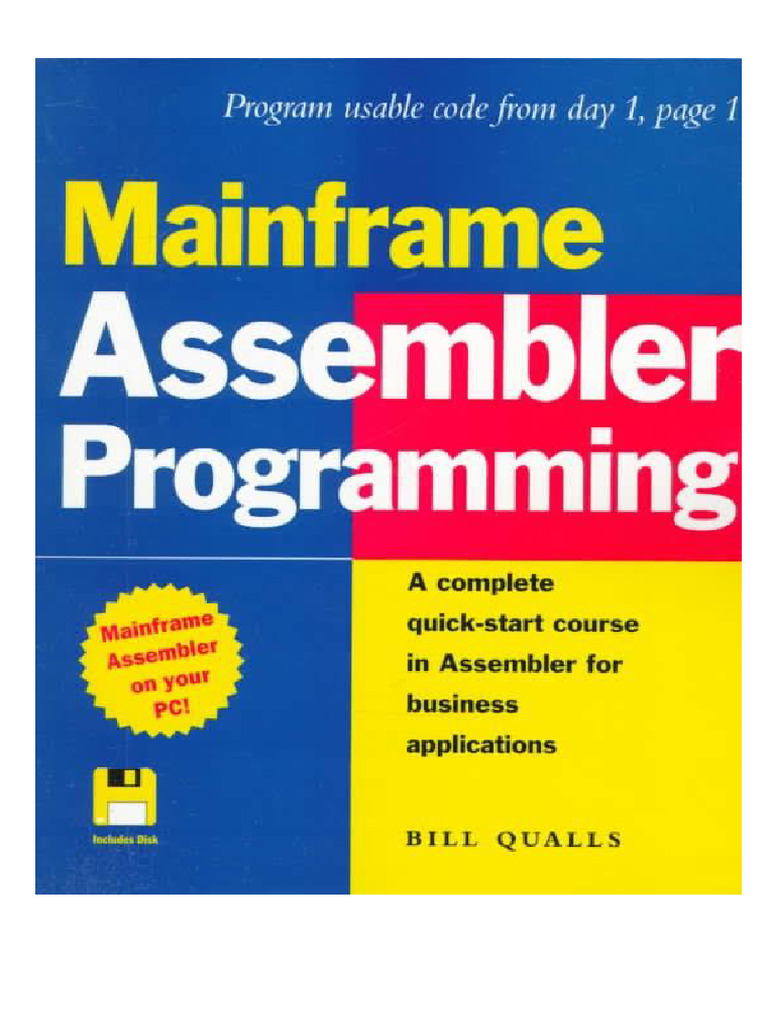 Mainframe Assembler Programming - Bill Qualls | PDF | Assembly Language | Ebcdic