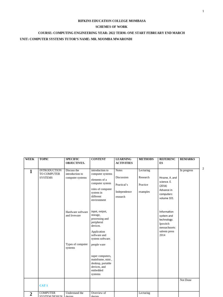 computersystems | PDF | System | Computer Engineering