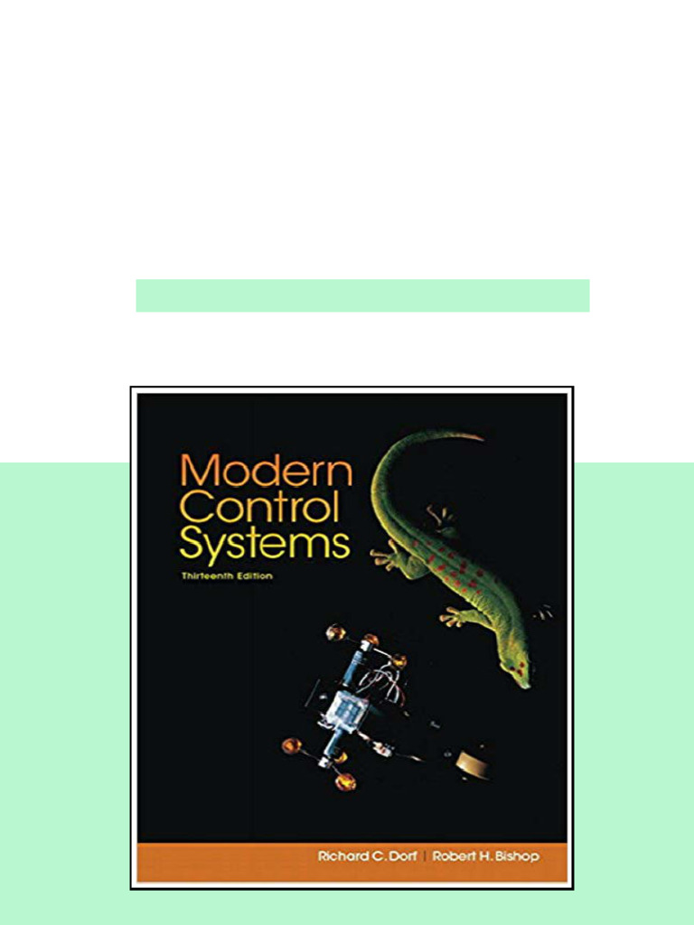 Solution Manual for Modern Control Systems 13th Edition Dorf Bishop ...
