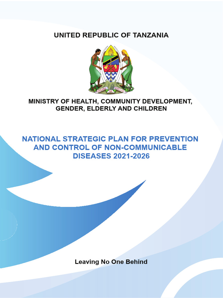 Ncd Action Plan 2021 2026 | PDF | Non Communicable Disease