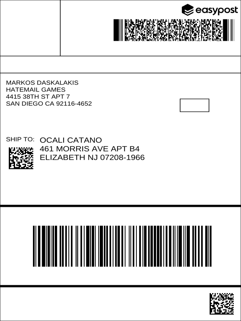USPS Ground Advantage Shipping Label | PDF