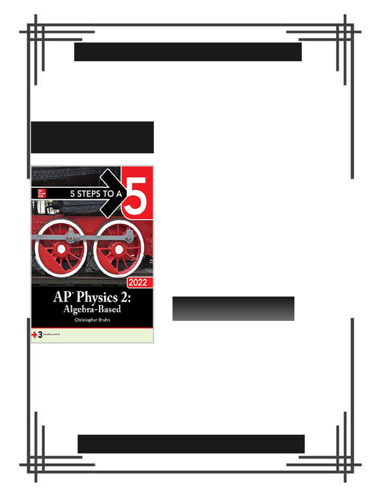 5 Steps to a 5 AP Physics 2 Algebra Based 2022 1st Edition Christopher ...
