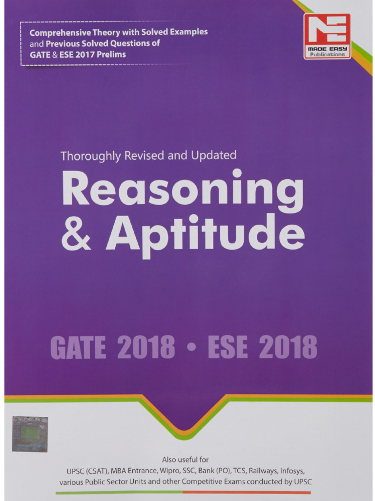 Aptitude and Reasoning Made Easy-1-50 | PDF