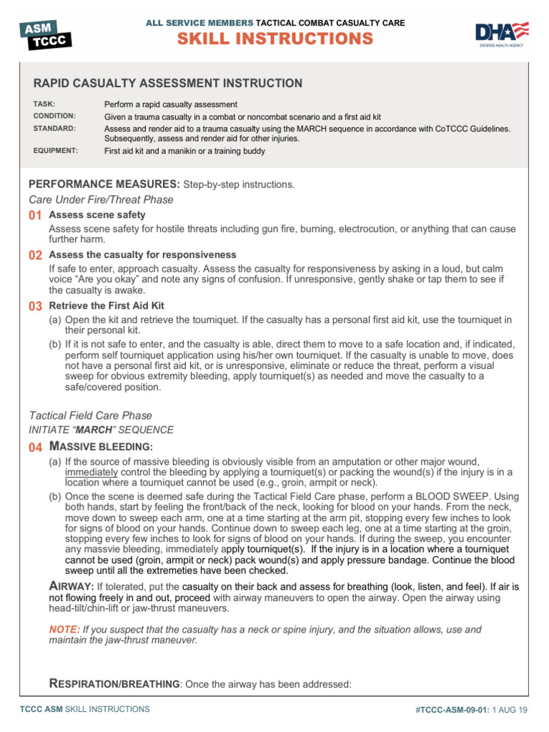 TCCC BECERİ TALİMATLARI | PDF | Medical Specialties | Diseases And ...