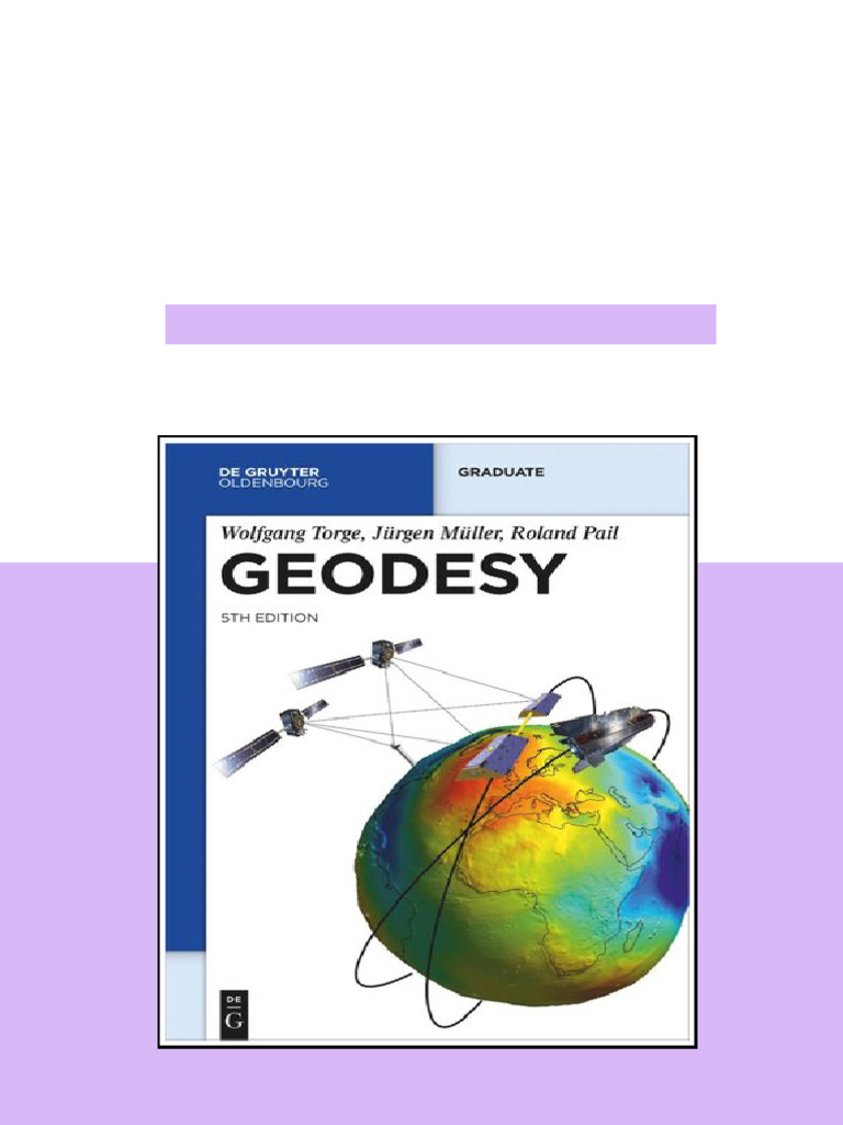 (Ebook) Geodesy by Wolfgang Torge; Jürgen Müller; Roland Pail ISBN ...