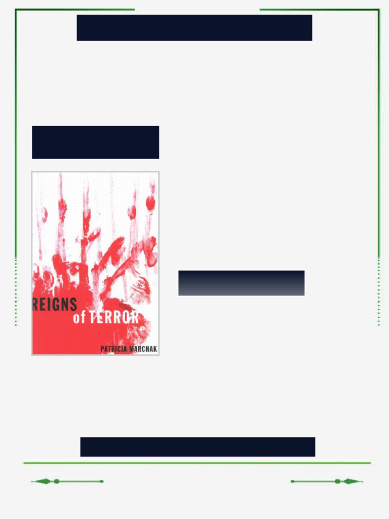 Reigns of Terror Patricia Marchak ebook uploaded pdf version | PDF ...