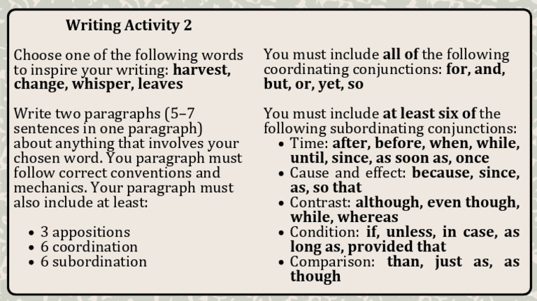 9 ELA Writing Apposition, Coordination, Subordination | PDF