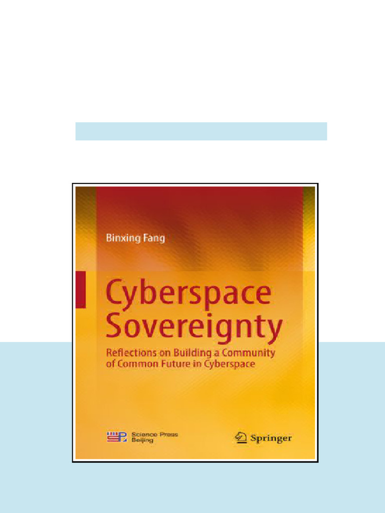 Cyberspace Sovereignty 1st Ed Binxing Fang Complete Edition | PDF ...