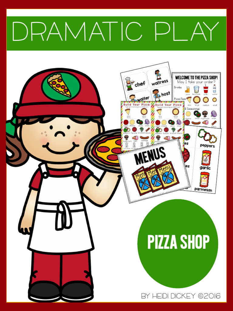 PizzaShopDramaticPlay 1 | PDF