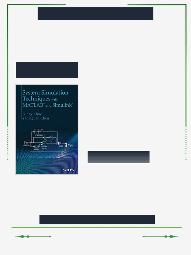 System Simulation Techniques with MATLAB and Simulink 1st Edition ...