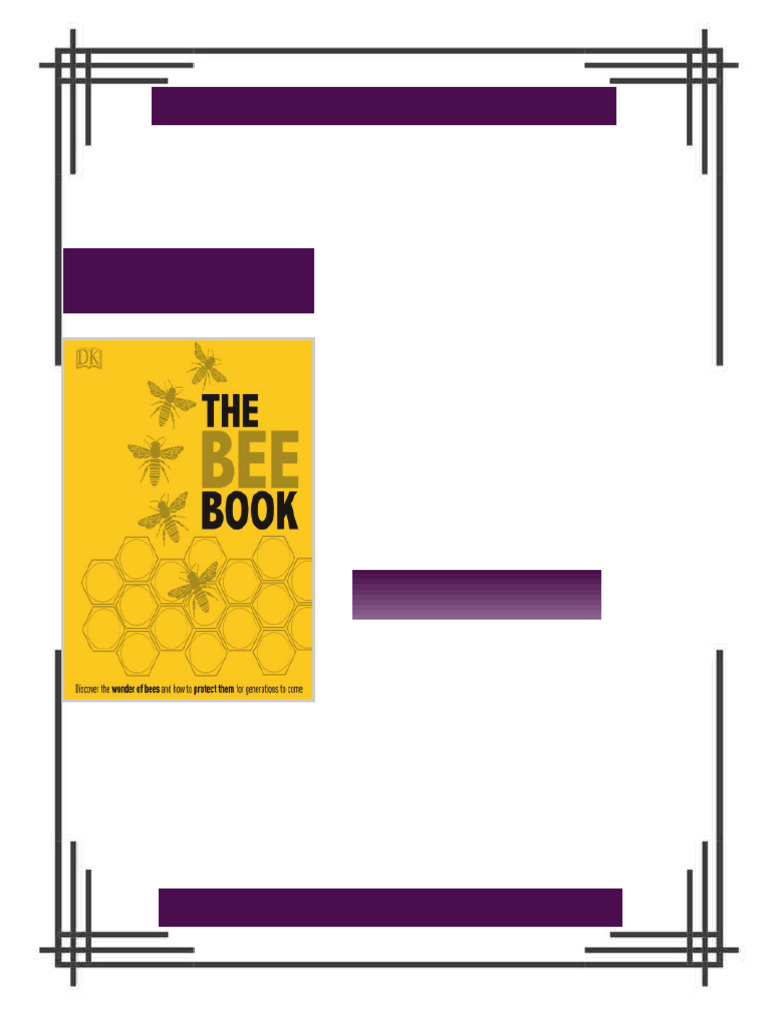 The Bee Book 1st Edition Fergus Chadwick eBook corrected digital ...