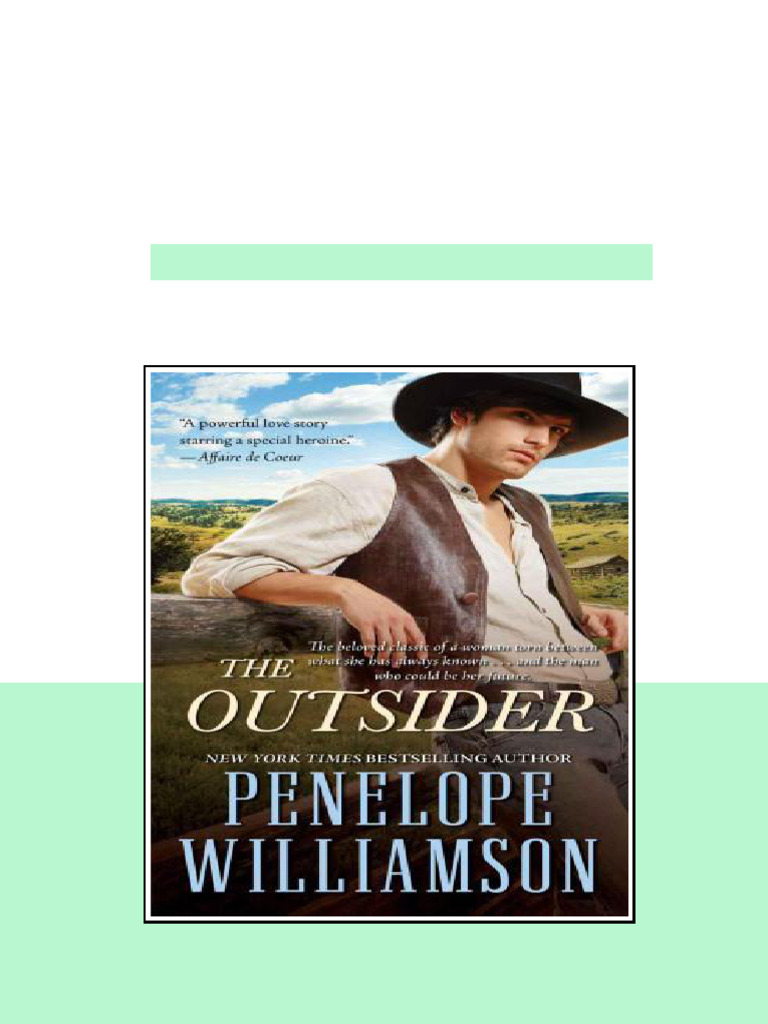 The Outsider Williamson Penelope available instanly | PDF