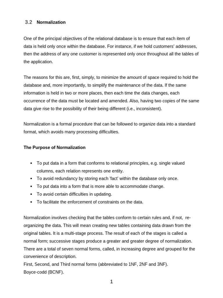 Lecture 7 - Normalization | PDF | Information Science | Data Management