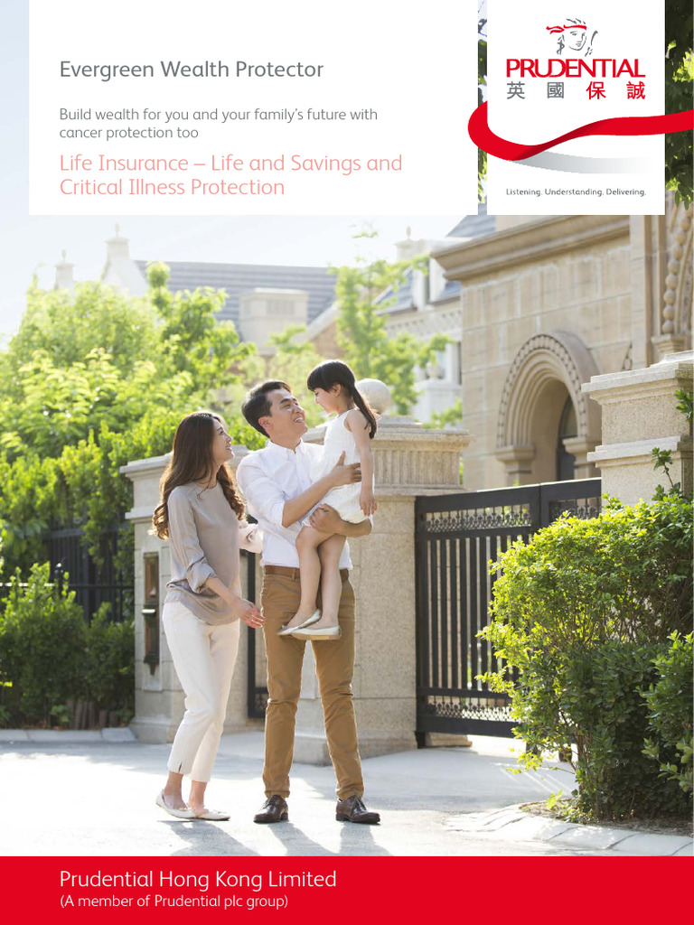 Hk Pru Evergreen Wealth Protector En | PDF | Cost Of Living | Insurance