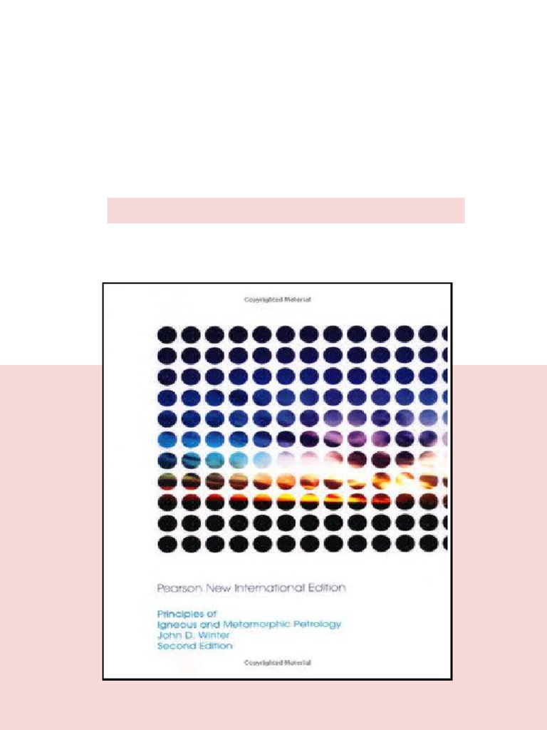 (Ebook) Principles of igneous and metamorphic petrology by Winter, John ...