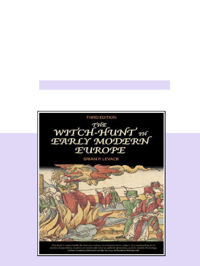 (Ebook) The Witch-Hunt in Early Modern Europe by Brian Levack ISBN ...