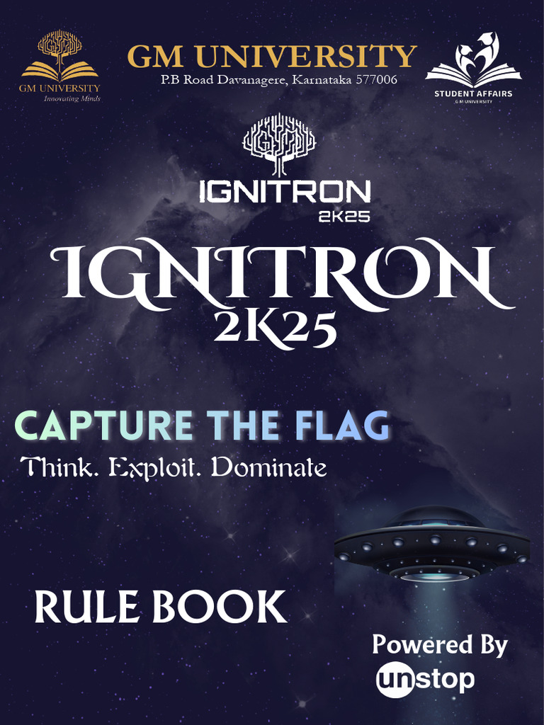 Ctf Rulebook | PDF