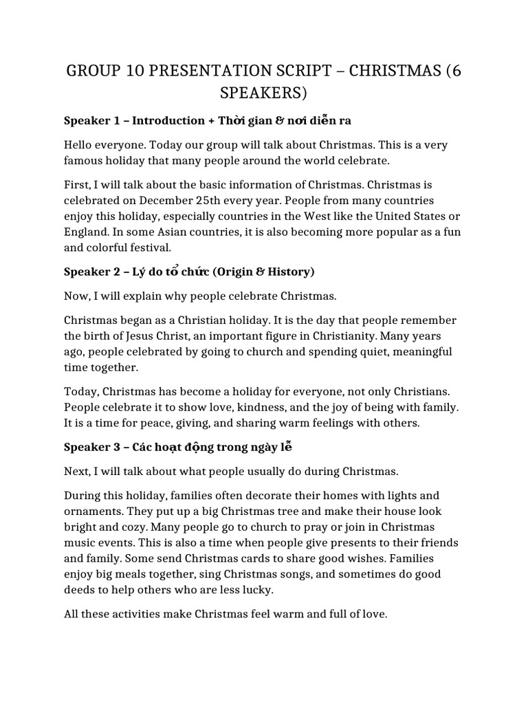 Christmas Celebration Overview and Traditions | PDF | Christmas | Santa ...