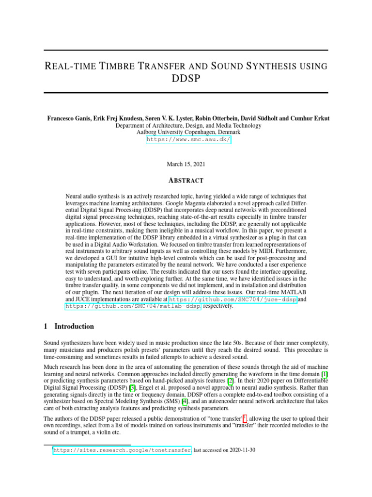 DDSP SYNTH CRAZY | PDF | Synthesizer | Computer Engineering