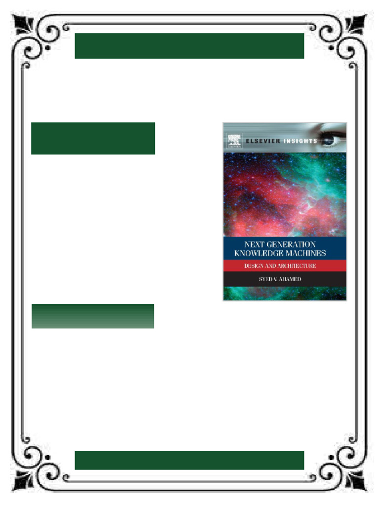 Next Generation Knowledge Machines Design and Architecture 1st Edition ...