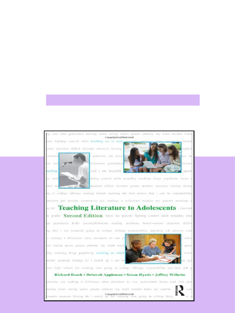 (Ebook) Teaching Literature to Adolescents by Richard Beach, Deborah ...