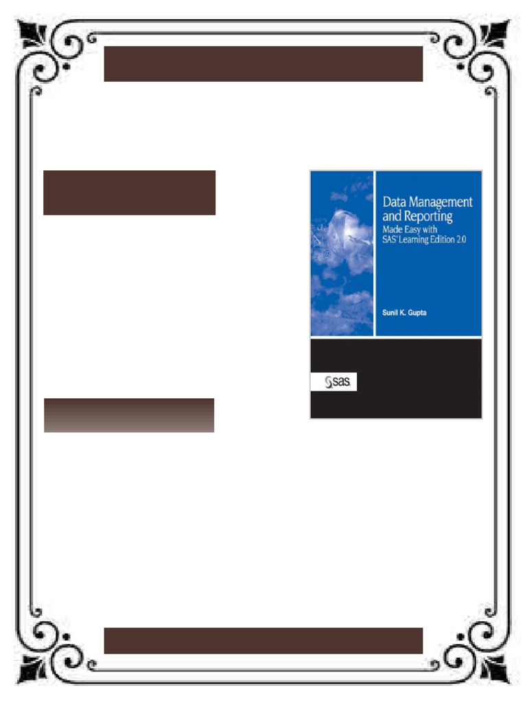 Data Management and Reporting Made Easy with SAS Learning Edition 2 0 ...