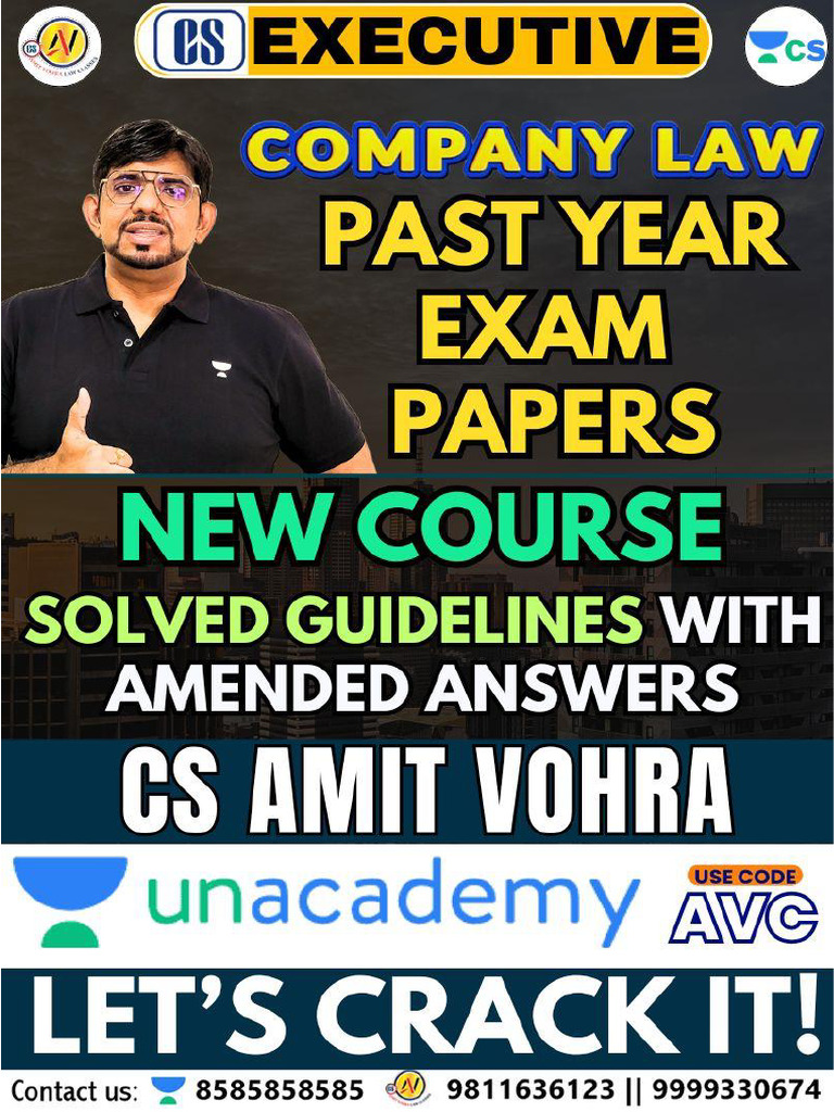 AV Sir CL PYEQ Solved Papers (D18 to D24) | PDF | Equity (Finance ...